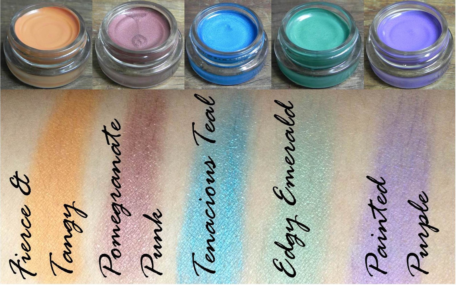 Swatches: Sombras Color Tattoo!